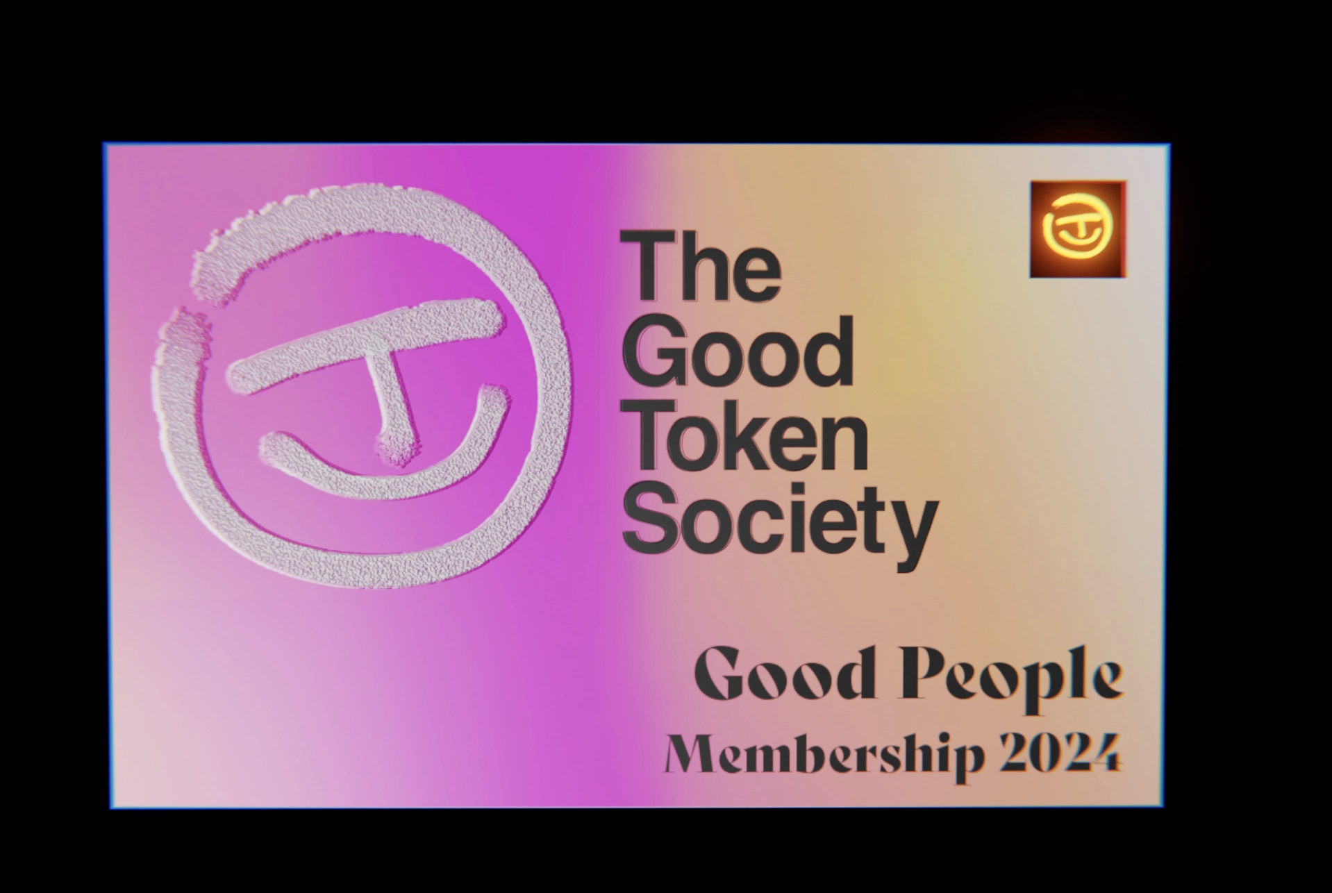 NFT-Membership | The Good Token Society